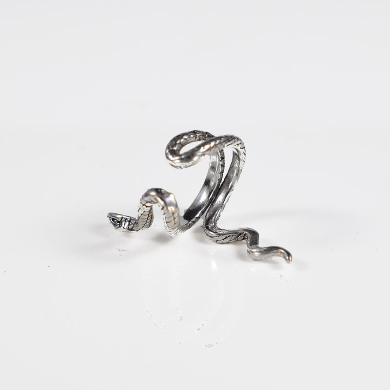 Snake Ear Cuff in Sterling Silver – Arka